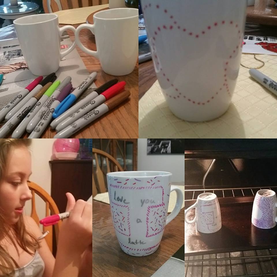 DIY Mugs for Valentine's Day - Modern Mama