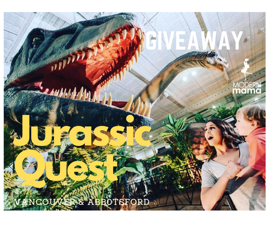 Jurassic Quest Comes to Greater Vancouver & Giveaway - Modern Mama