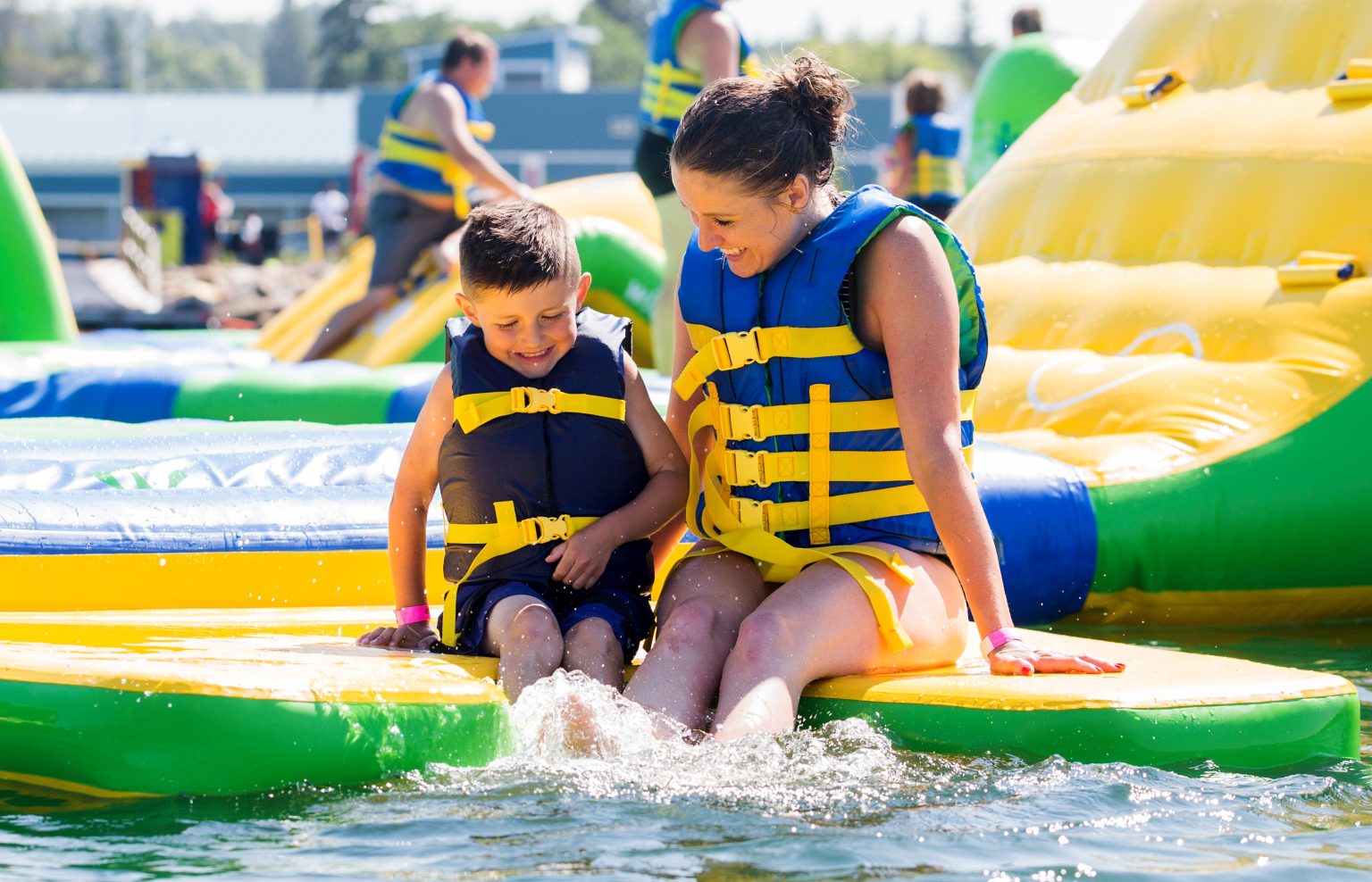 Sylvan Lake Aqua Splash Park is Back and We Have Tickets to Give Away ...