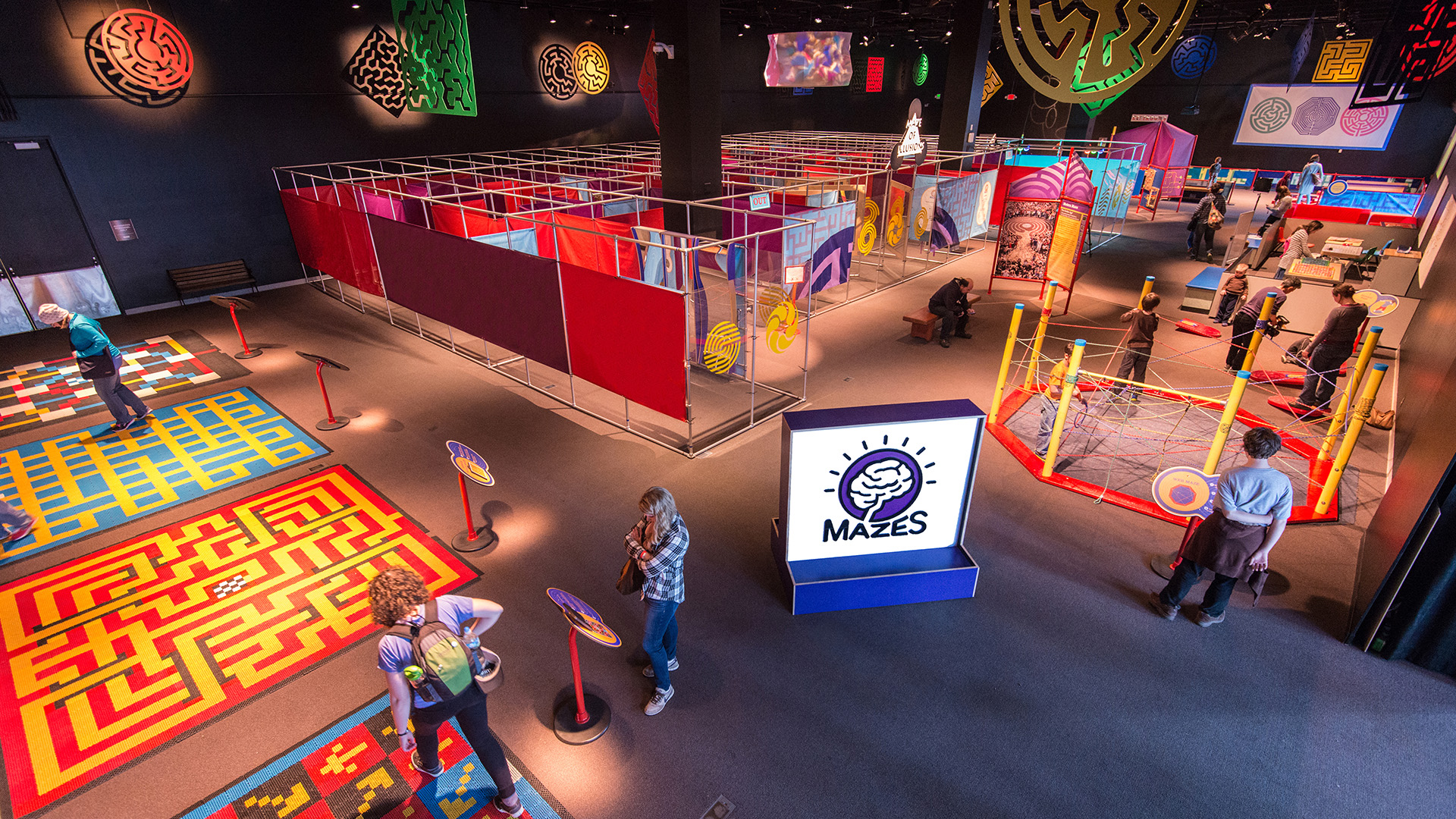 Mazes & Brain Games Exhibit At The Telus World Of Science - Modern Mama