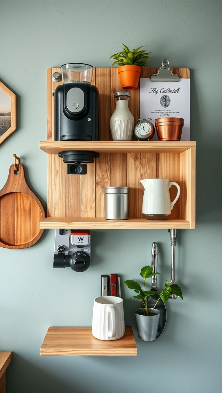 20 Amazing DIY Home Coffee Bar Ideas - Modern Mama